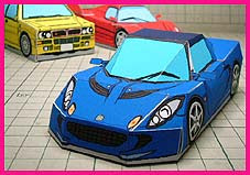 Paper Craft Arts: Car papercraft model
