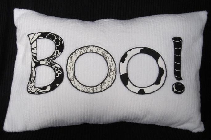 Women's Service Day: BOO pillow from Nicole DeSchaaf