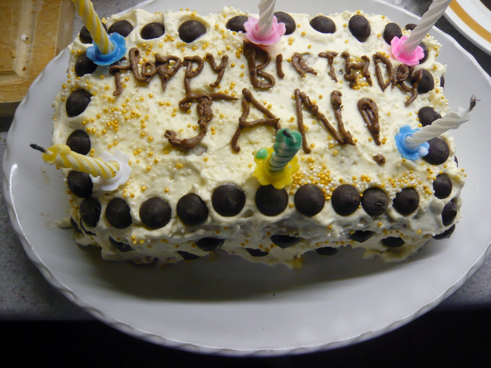 Dispatches from the Deise: Double-take Birthday Cakes - Supersized and ...