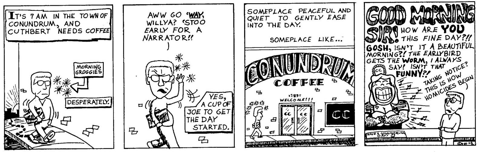 Magnum Arts: Conundrum - An Early Comic Strip