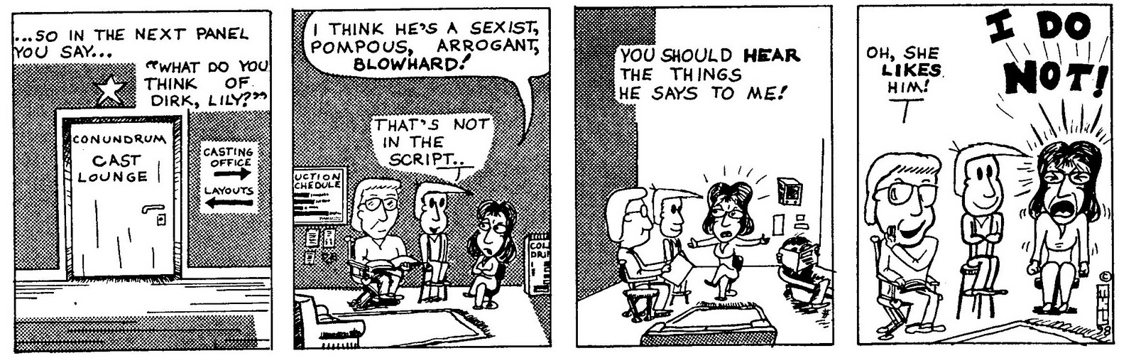 Magnum Arts: Conundrum - An Early Comic Strip