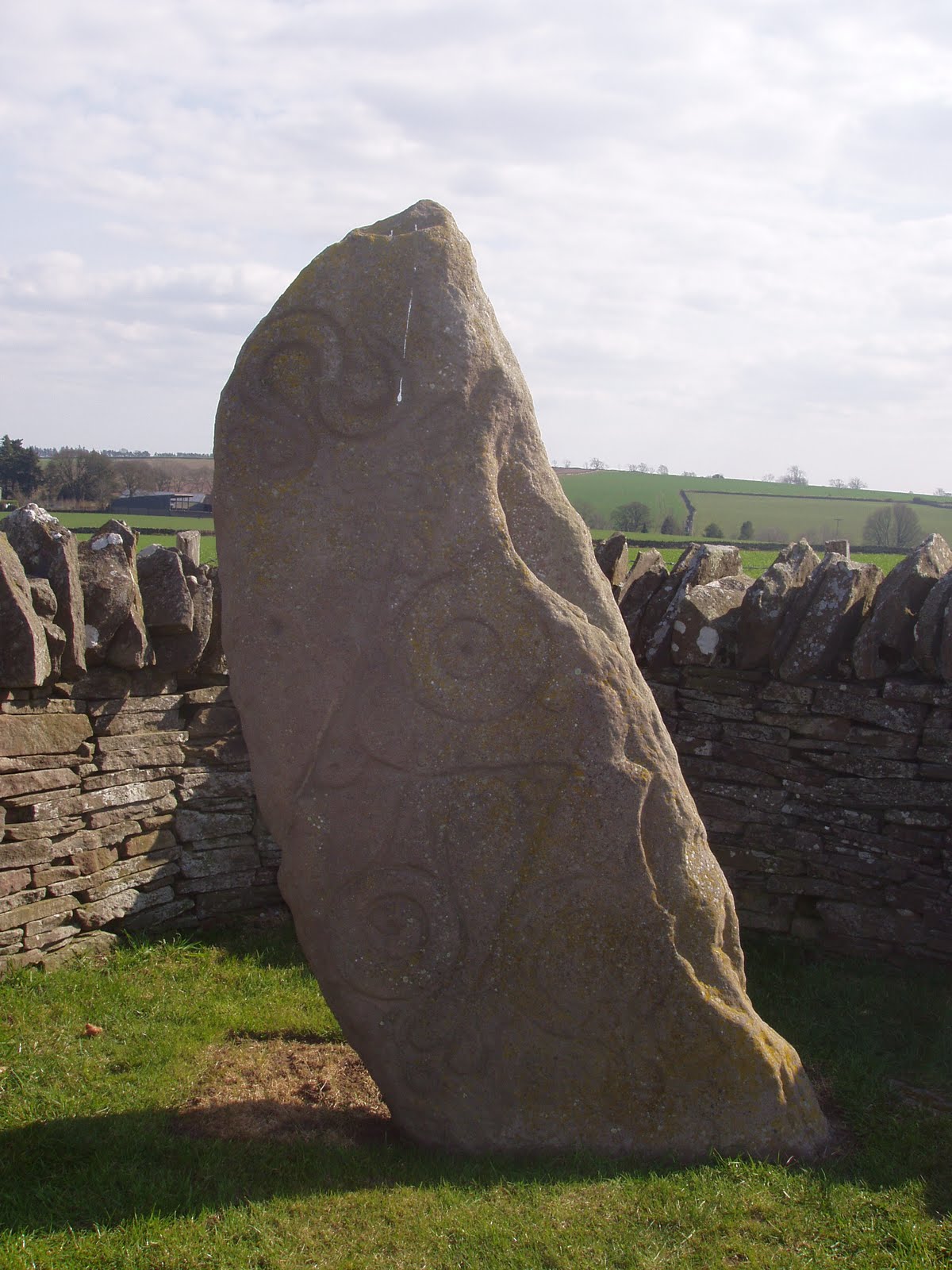 sashiko and other stitching: Scottish stones at Aberlemno (from April ...