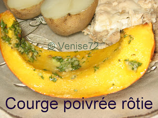 Les découvertes de Venise: Courge poivrée rôtie