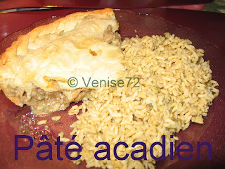 Les découvertes de Venise: Pâté acadien