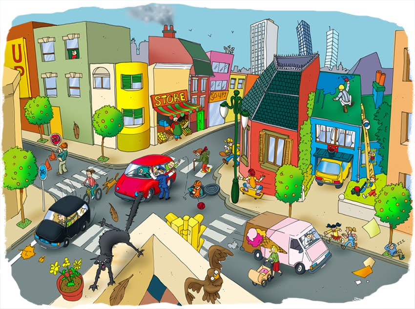 florde lizlove english: DESCRIBE YOUR NEIGBORHOOD. EIGHT GRADE