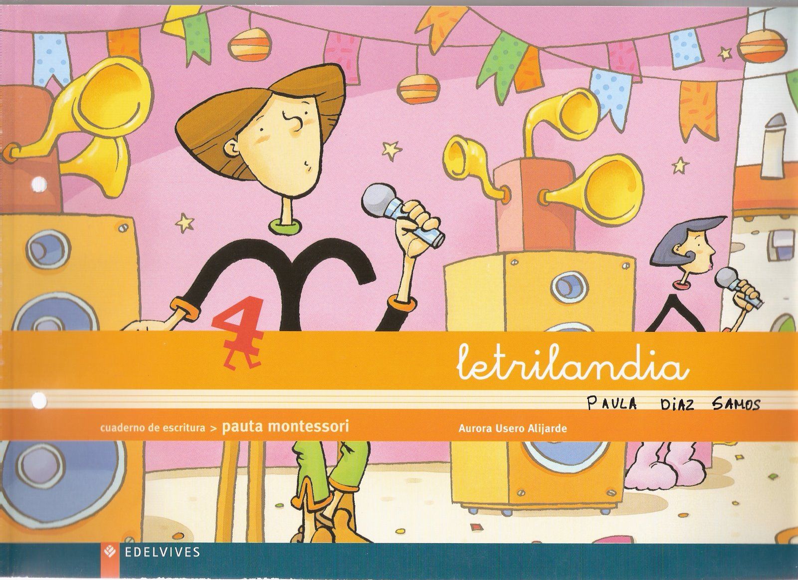 Piruleta colorines: Cuadernos letrilandia