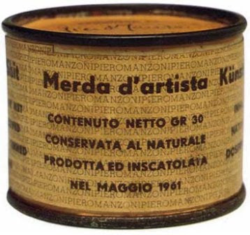 Las Grandes Obras de Arte: 43."Merda d'artista" (1961) de Piero Manzoni