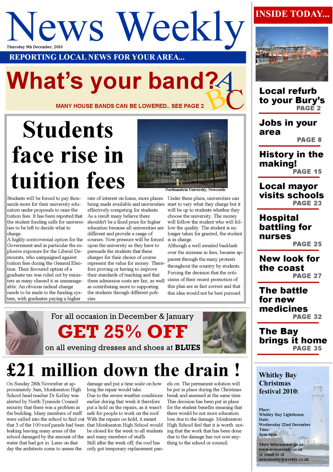 Cara Moran - Local Newspaper