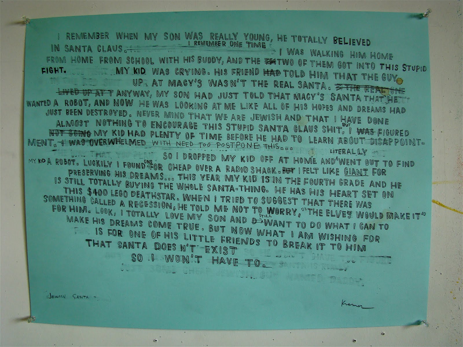 David Kramer-Toothless Alcoholic: Jewish Santa