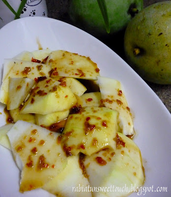 Pautan Kasih...: Colek Mangga Epal