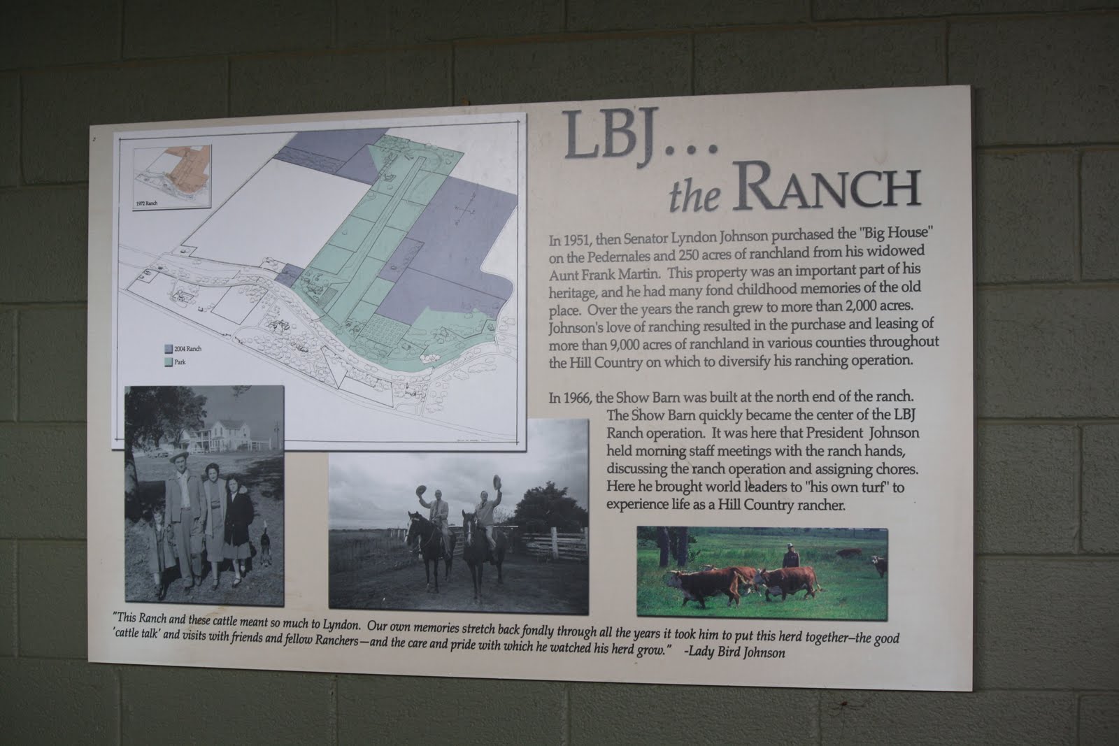 Carol and Jeff On the Road: LBJ Ranch