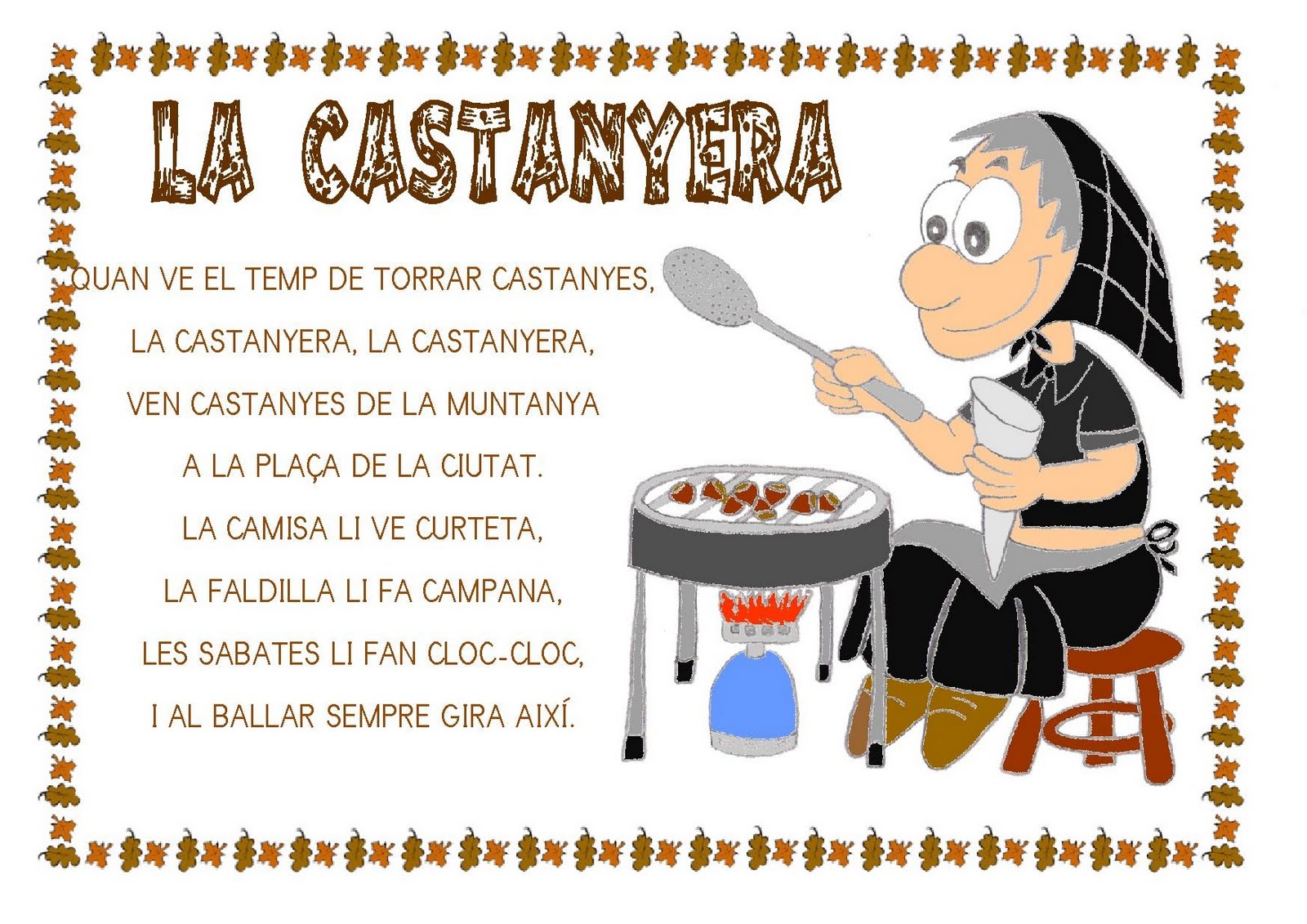 MI PEQUEÑO MUNDO: LA CASTANYERA