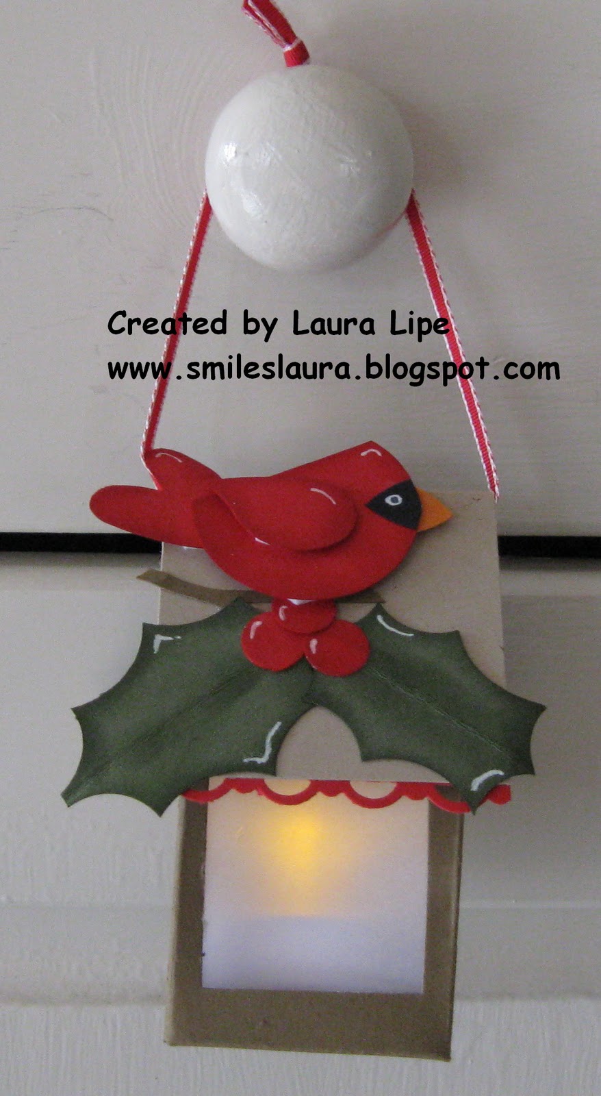 Smiles, Laura: Cardinal lantern....