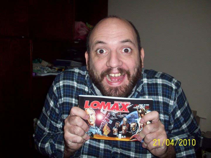 Prensa Espacial: El retorno de Paul Lomax : Entrevista a Sergio Salgueiro