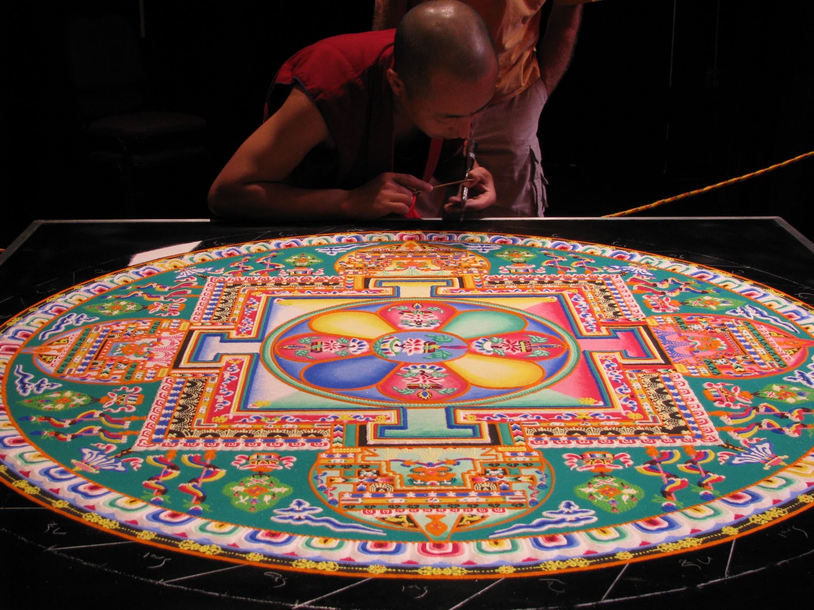 My Impulse to Soar: Mystical Arts of Tibet - Sand Mandala By the Monks ...