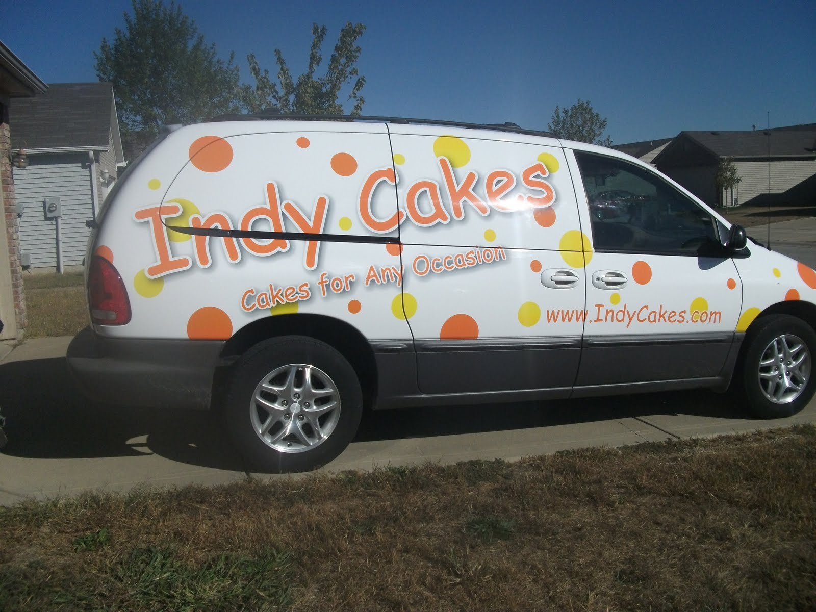 Indy Cakes: Our new delivery vehicle