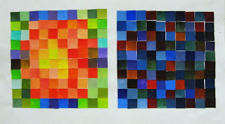 Ocean Art Broadside: 2D Design Color Temperature Project