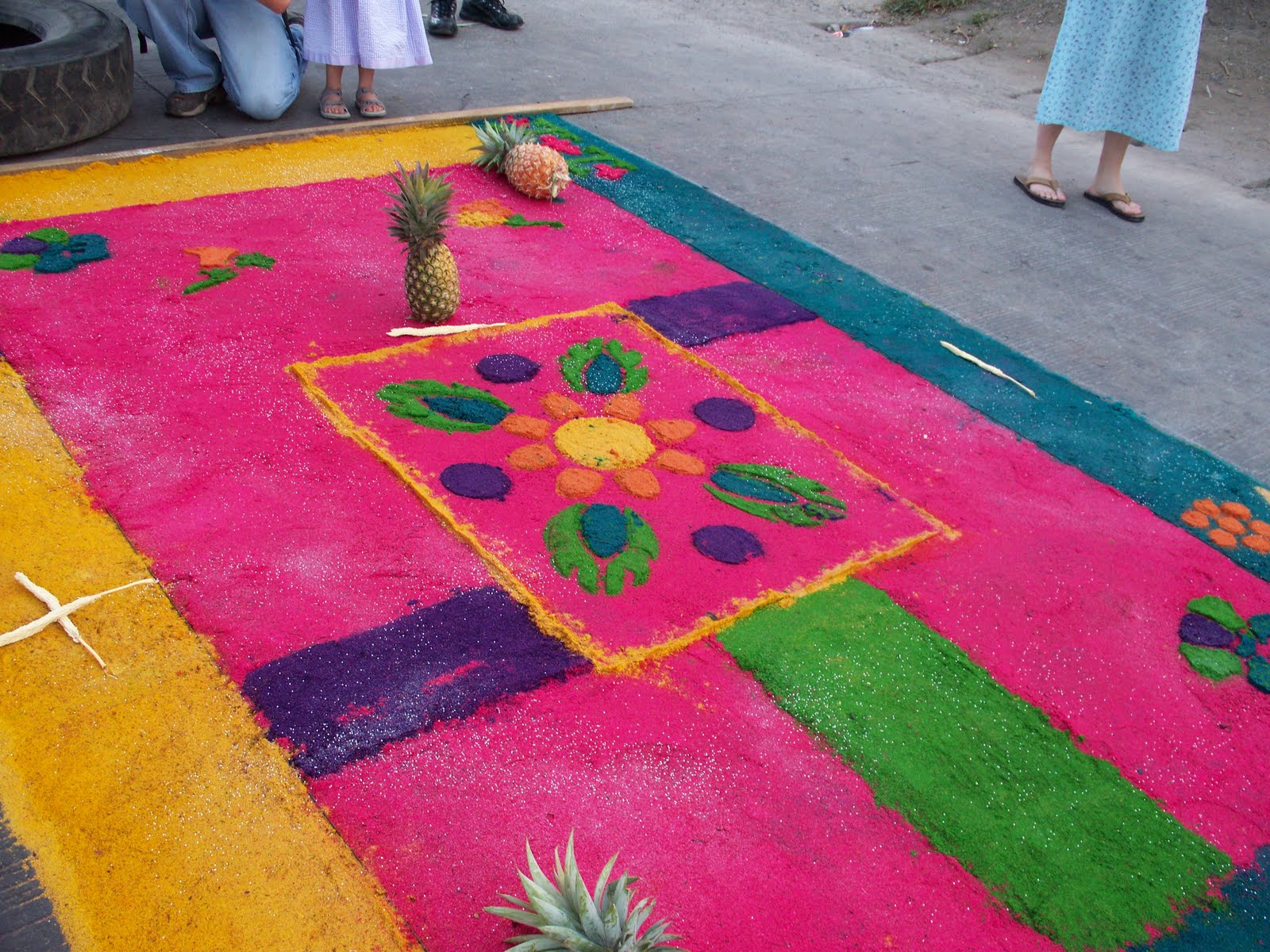 Weaver's Blog: Easter Alfombras