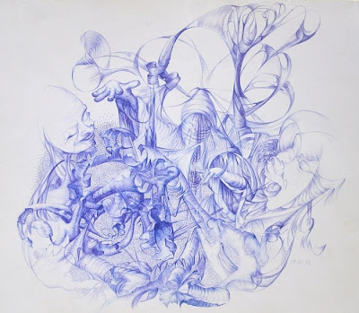 Somethin Ordinary: 20 Awesome and Beautiful art in Ballpoint pen drawing