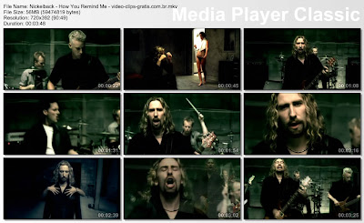 Vdeo Clipe HD: Video Clip - Nickelback - How You Remind Me