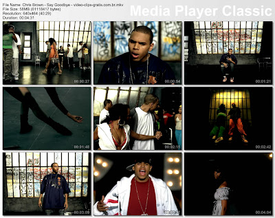 Vdeo Clipe HD: Video Clip - Chris Brown - Say Goodbye
