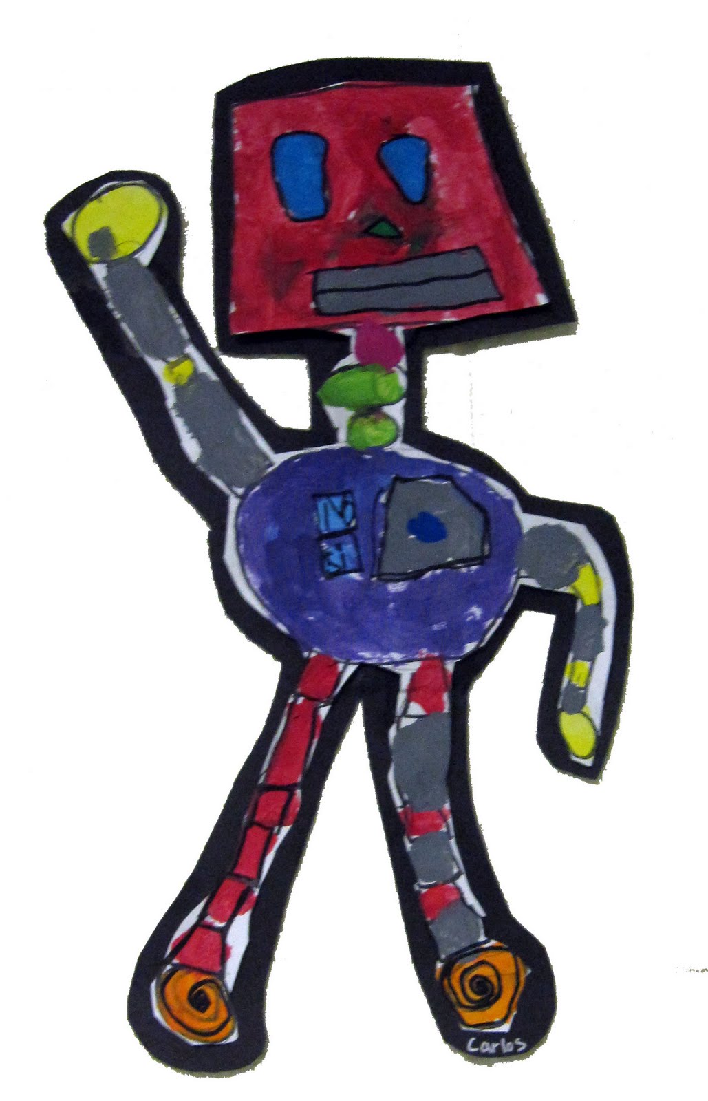 El Sol Art: Shape Robot