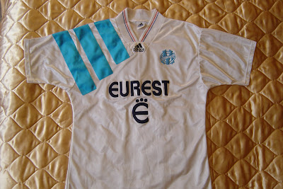 Mes maillots de l'OM: Maillot 1992-1993 Domicile