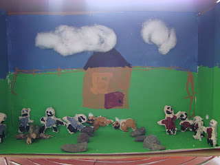 Our Homeschooling Journey and Beyond......: Colonial Diorama