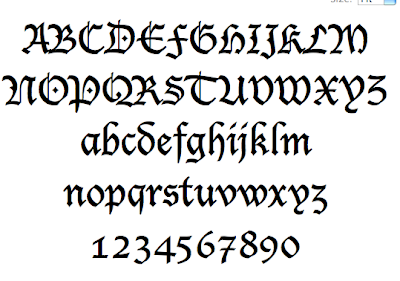 Splice | hybrid font: Blackletter Fonts