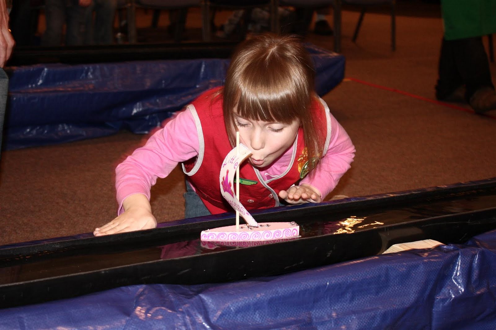From East to West: Rain gutter Regatta