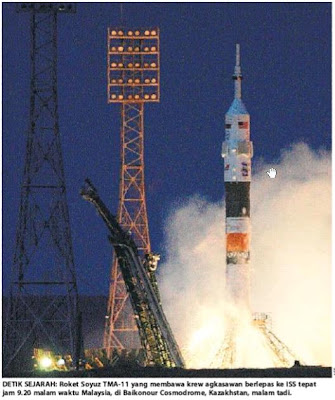 FOTO :: Kembara angkasawan Malaysia ke ISS