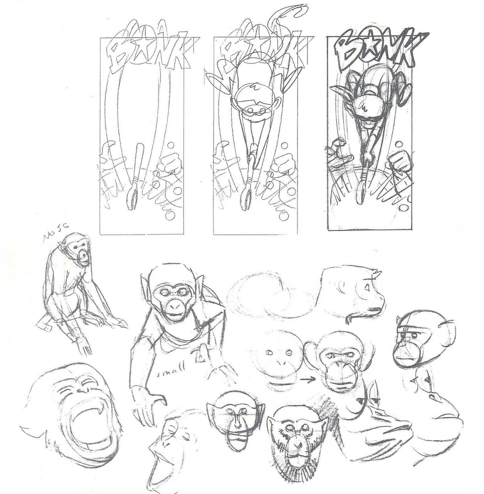 SANTI NAVARRO IN MEMORIAM: STEVE RUDE SKETCHBOOK (agosto/septiembre 2002)