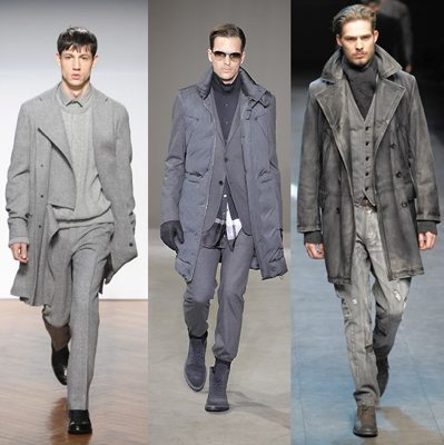 lovethemoda: Go Grey Head To Toe