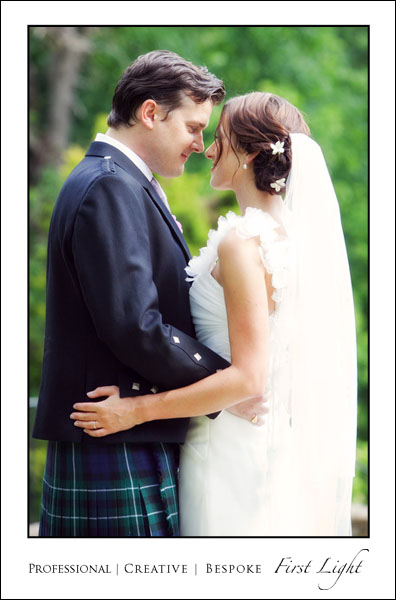 Rachel & Tom, Borthwick Church and Dalkeith - First Light Photography