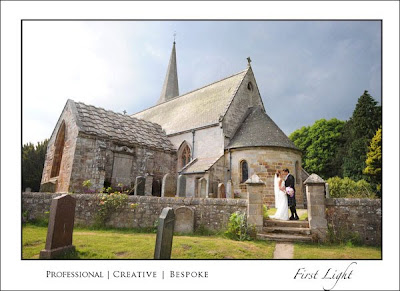 Rachel & Tom, Borthwick Church and Dalkeith - First Light Photography
