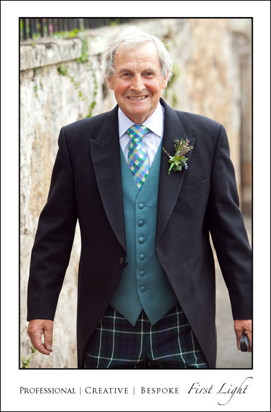 Rachel & Tom, Borthwick Church and Dalkeith - First Light Photography
