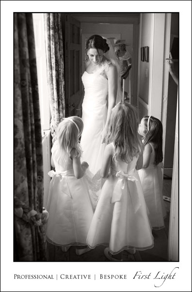 Rachel & Tom, Borthwick Church and Dalkeith - First Light Photography