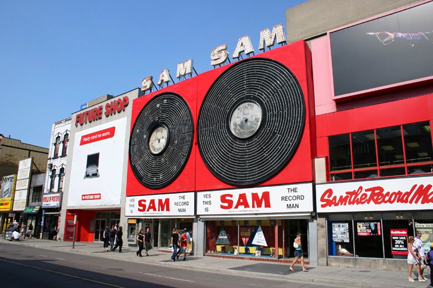 Jeff in TO: My Toronto - Sam The Record Man