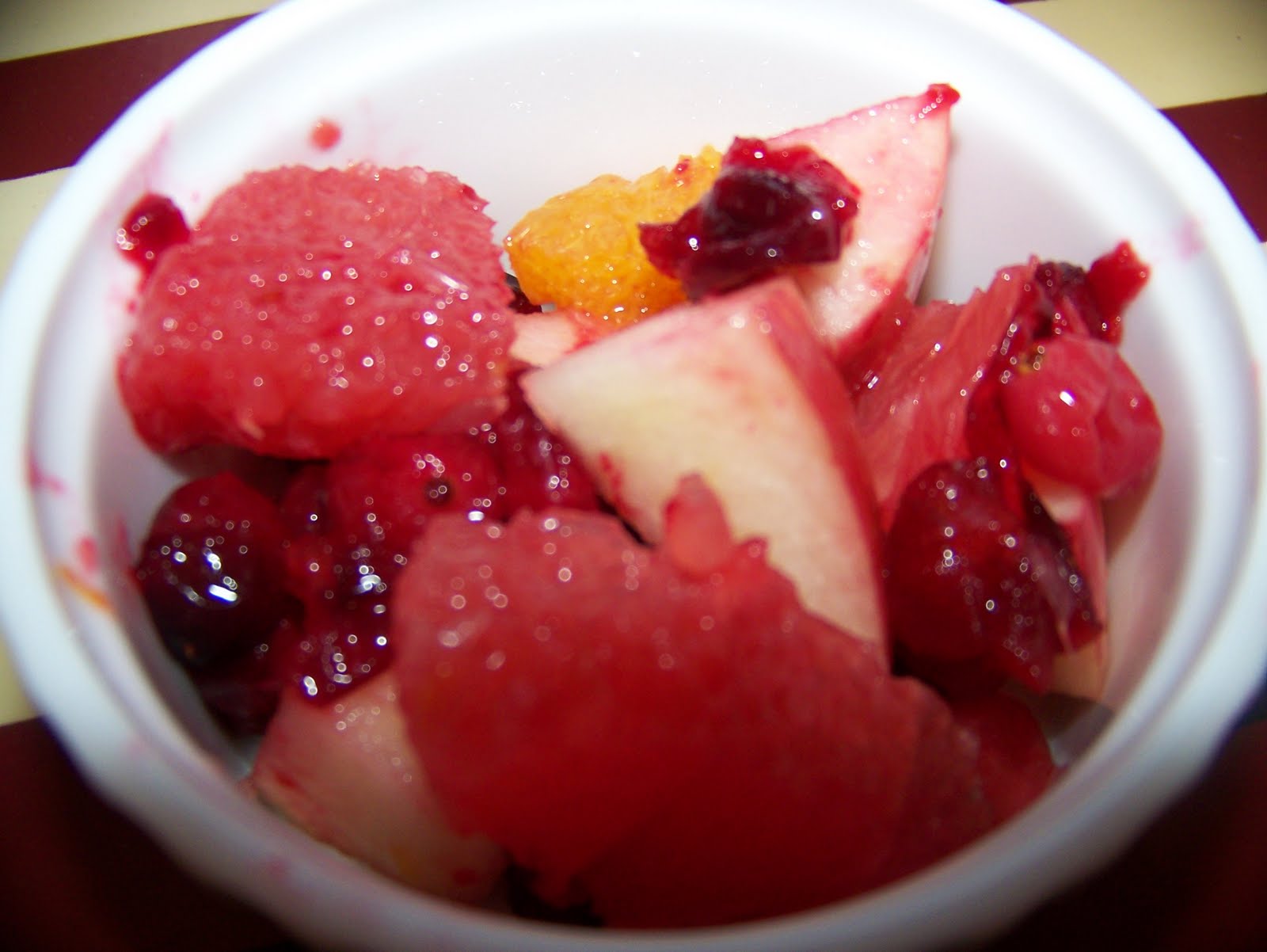 Kicking Carbs to the Curb: Pucker Up Winter Fruit Salad with Roasted ...