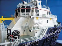 Ship Model Specialist : MINIATURINDO: Service Vessel: Anchor Handling ...