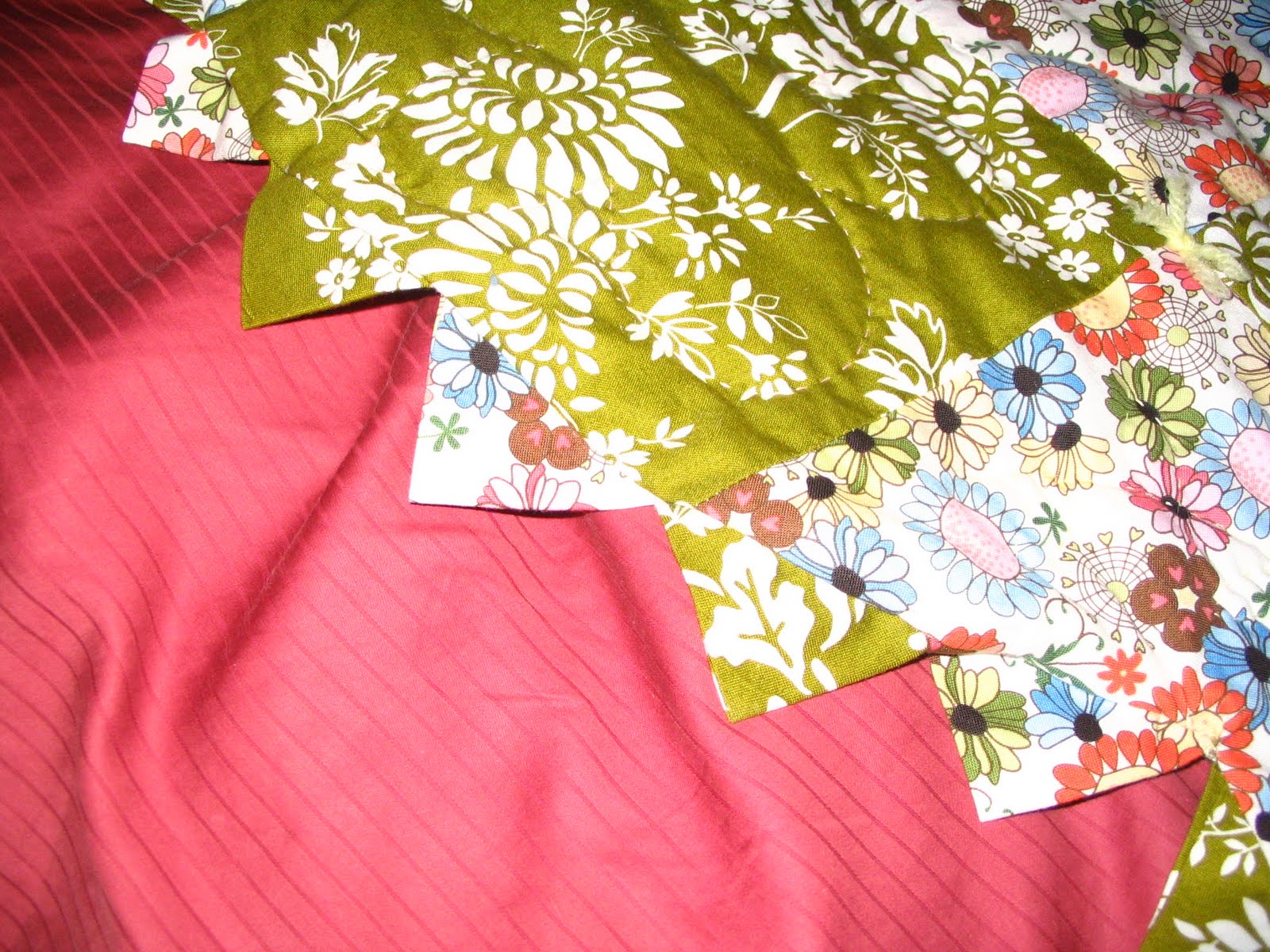 Holly's Project Blog: Four-leaf Clover Quilt