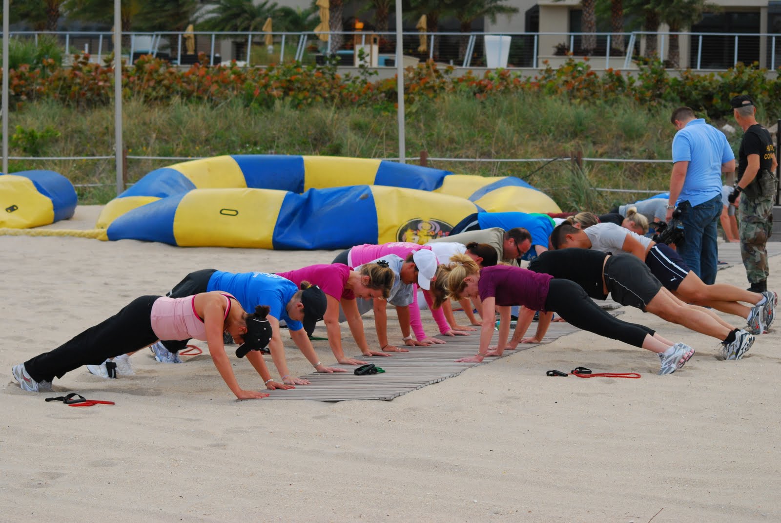 Beach Boot Camp Fitness: Ten Week Workout Plan