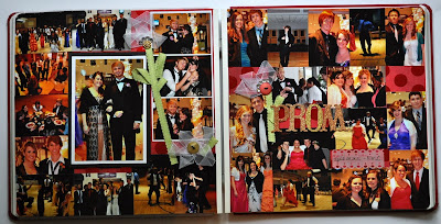 Random Memories: Double Double- Prom Scrapbook layouts