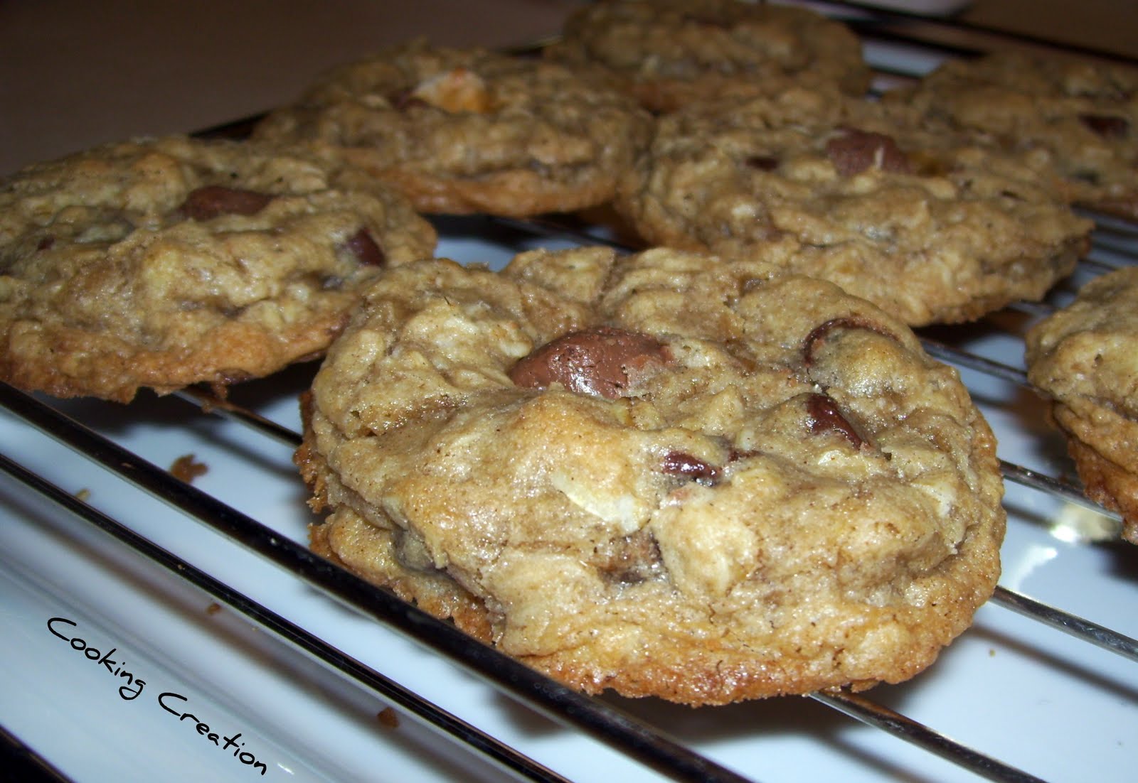 Cooking Creation: Snookies (Snickers in Cookies)