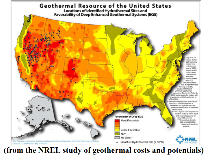 Latest Estimates of U.S. Geothermal Potential