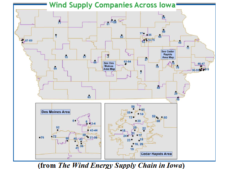 NewEnergyNews: Year-End Reading – Iowa: Land of Corn and Wind Turbines