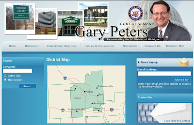 Hall of Record: A Message To Rep. Gary Peters