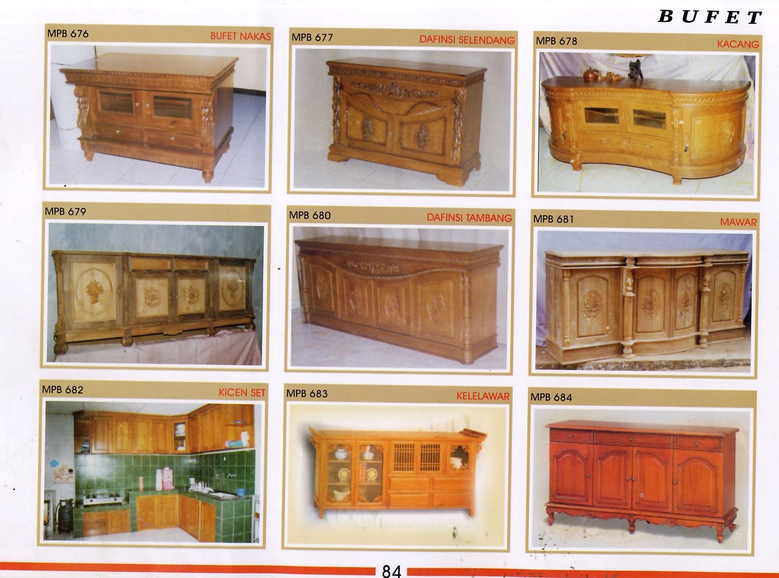 KATALOG MEBEL INDONESIA: BUFET