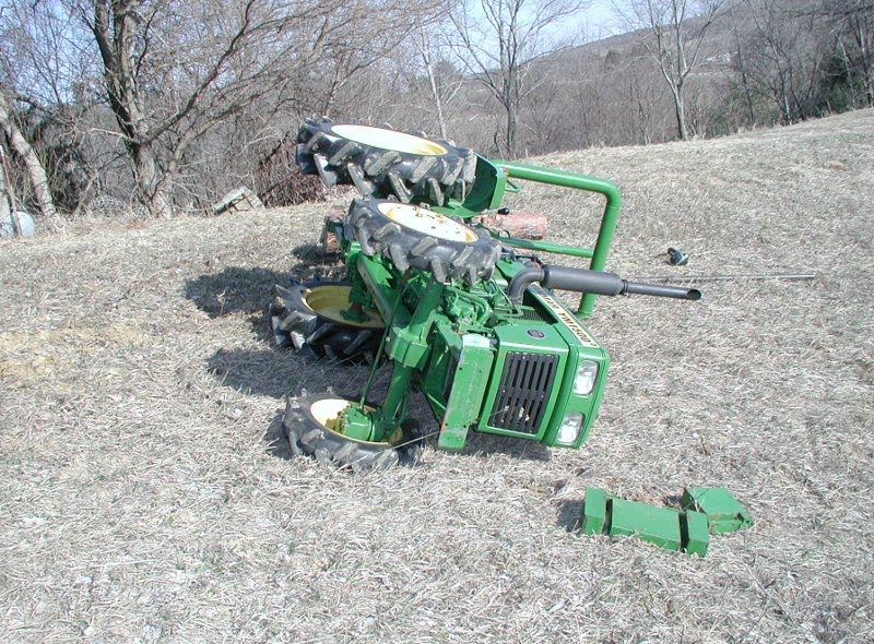 Wally&Sue: tractor roll and tile