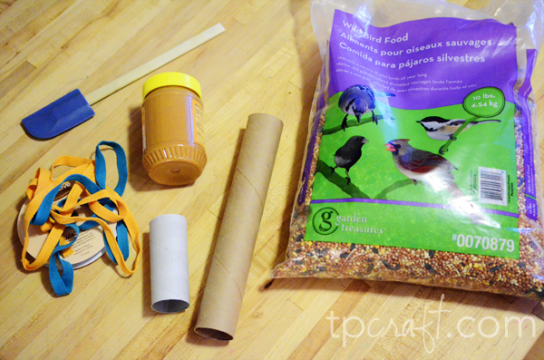 TPcraft.com: Cardboard Tube Bird Feeder